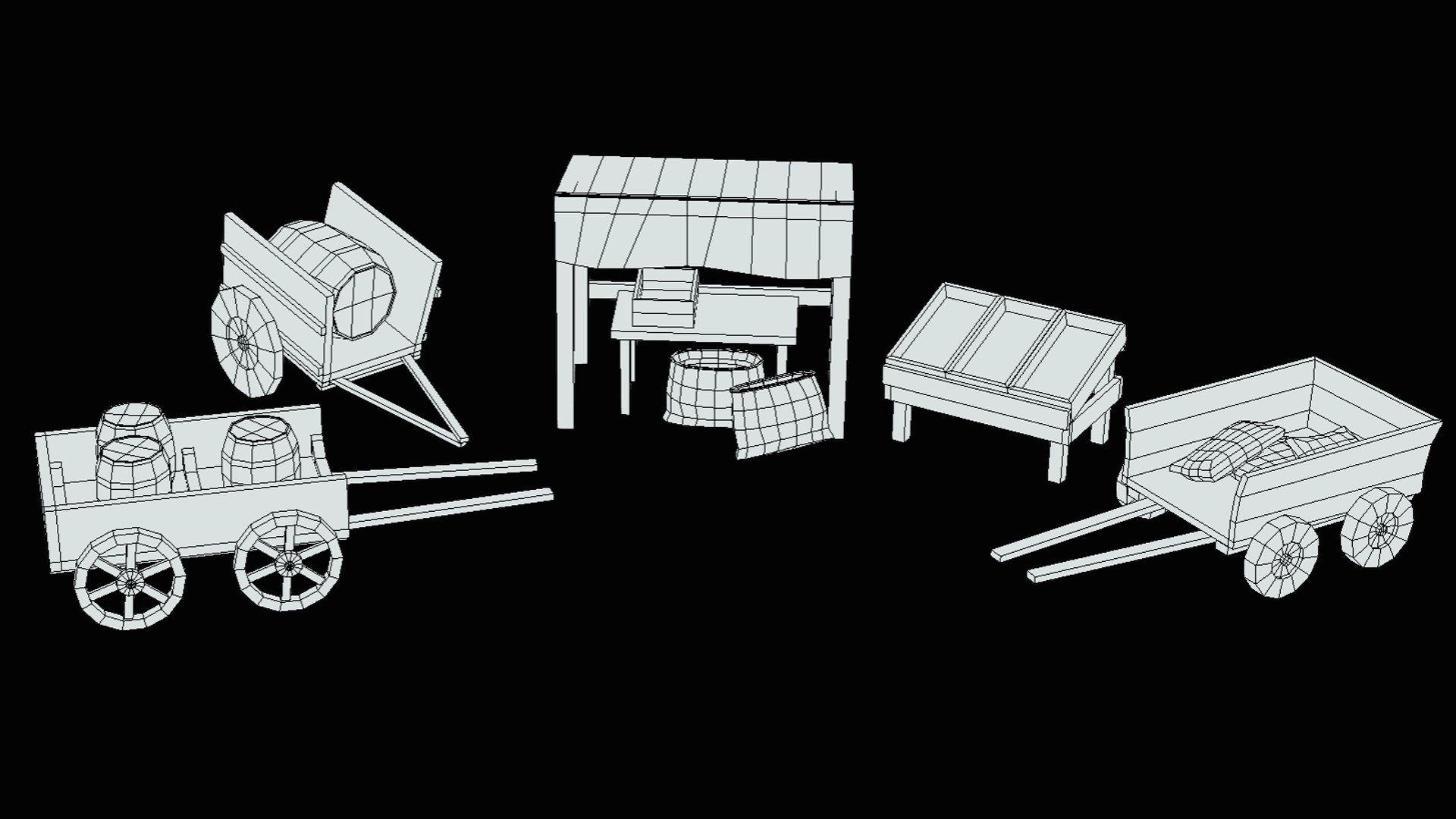 Bazaar 3D Model - TurboSquid 1824095