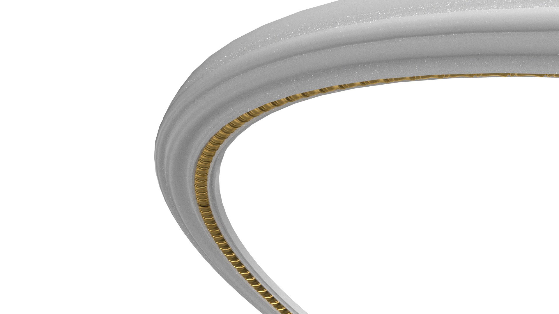 Ceiling Sockets Gypsum Plaster DR238 3D Model - TurboSquid 2142821