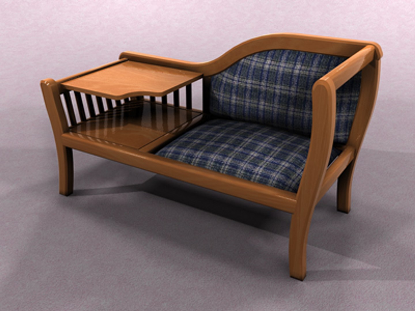 3d Model Table Phone