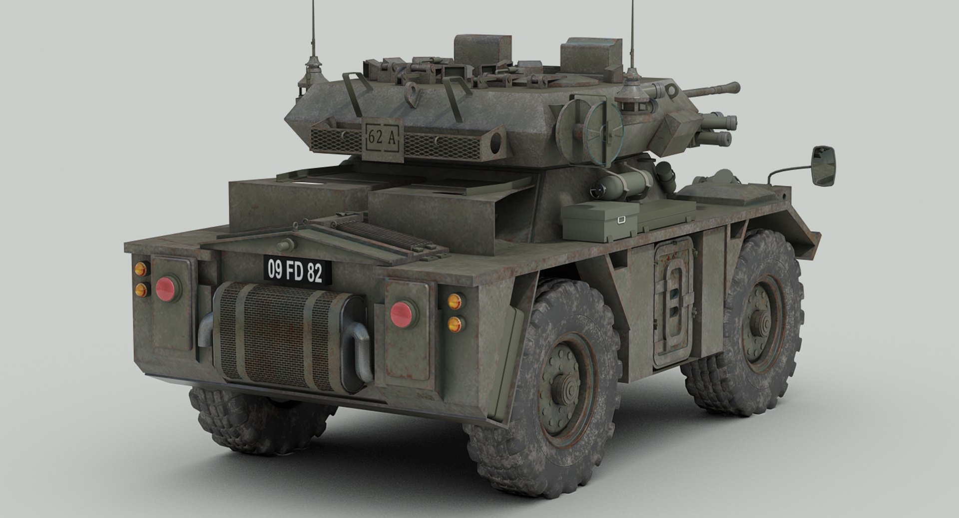 3ds British Fv 721 Fox