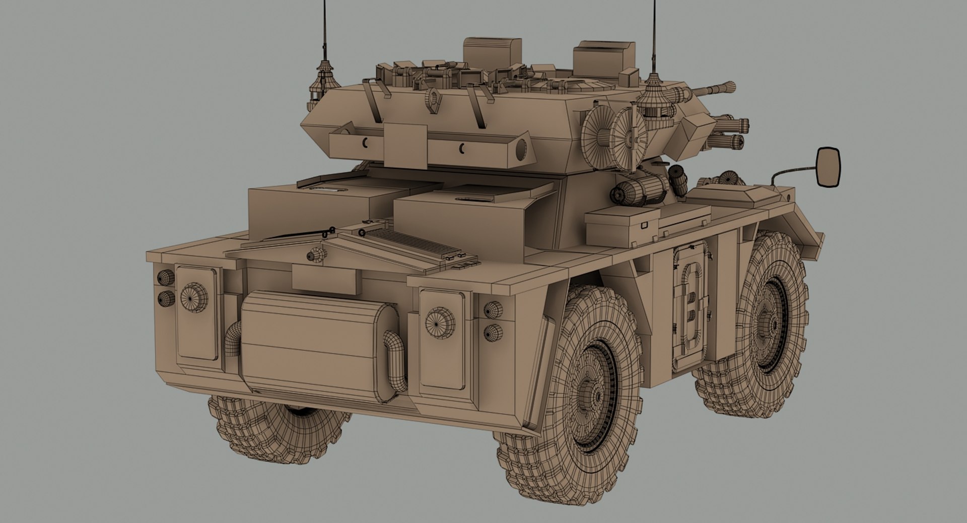 3ds British Fv 721 Fox