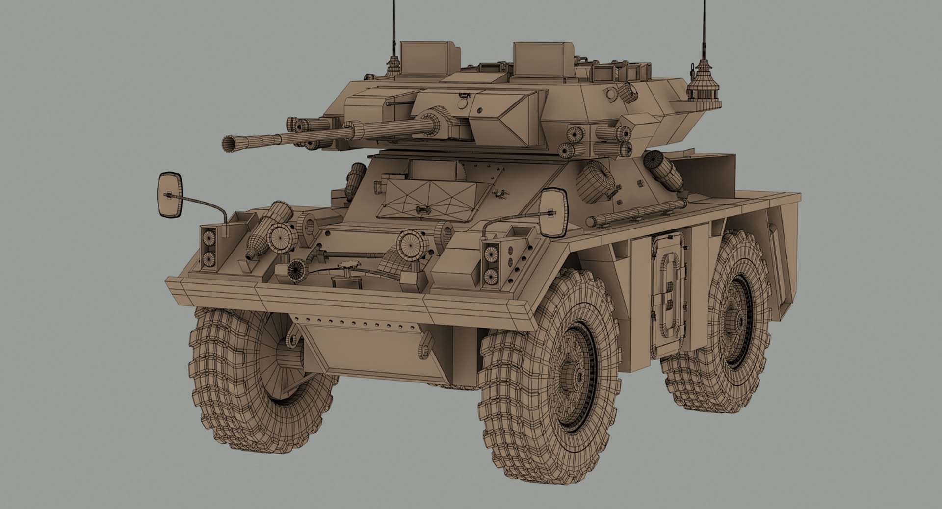 3ds British Fv 721 Fox