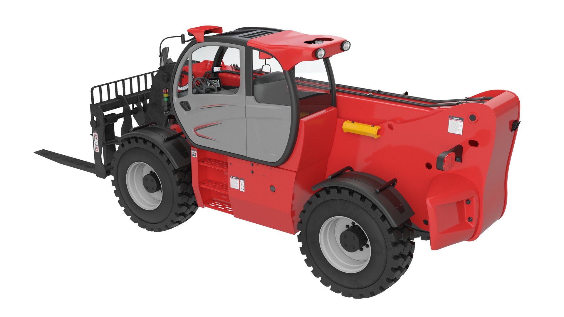 Telescopic Handler Forklift 3D - TurboSquid 1965514