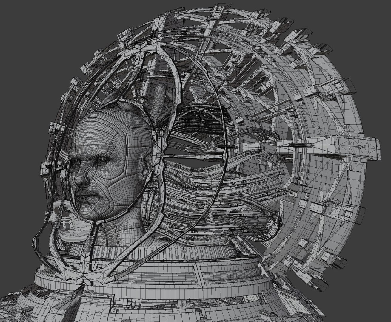 3D Model Robot Queen - TurboSquid 1805644