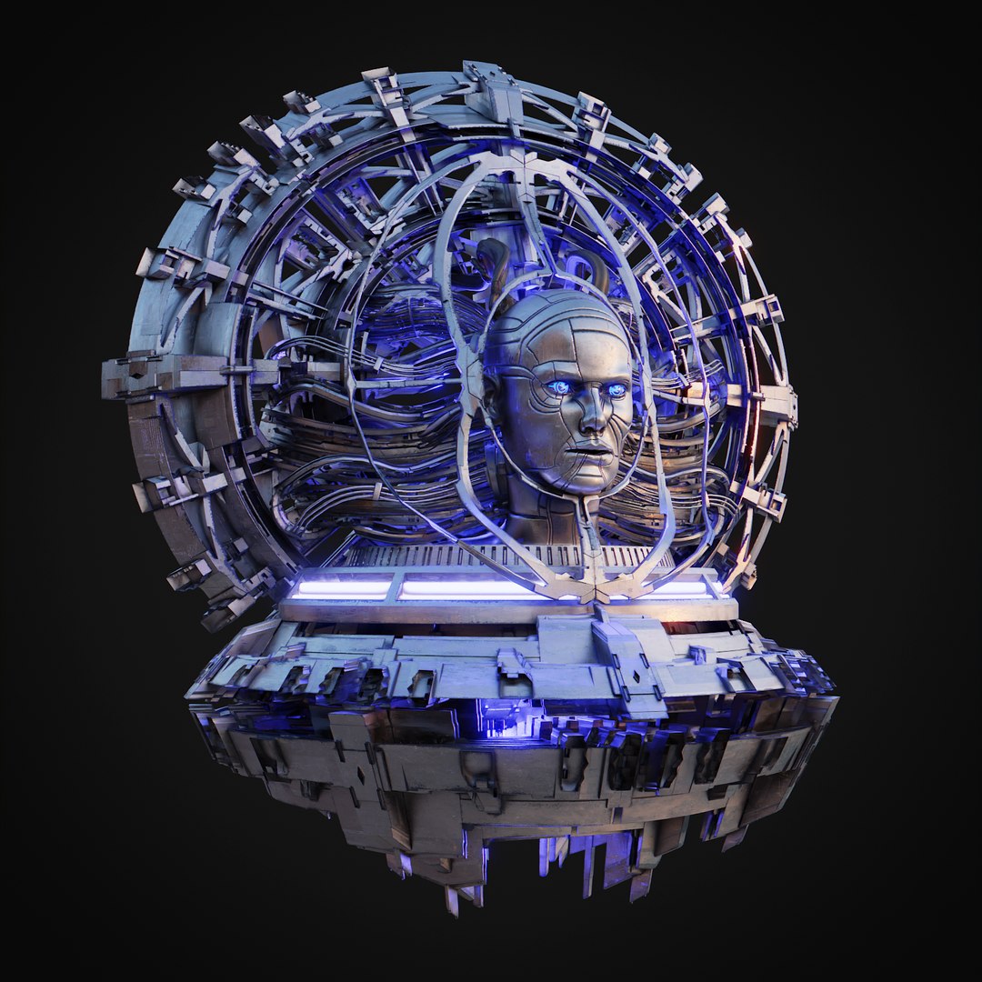 3D Model Robot Queen - TurboSquid 1805644