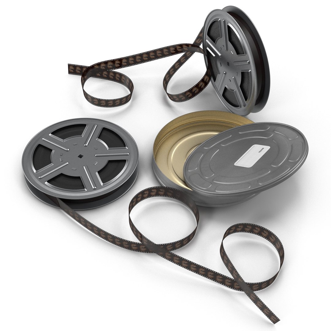 3dsmax Video Film Reel Set