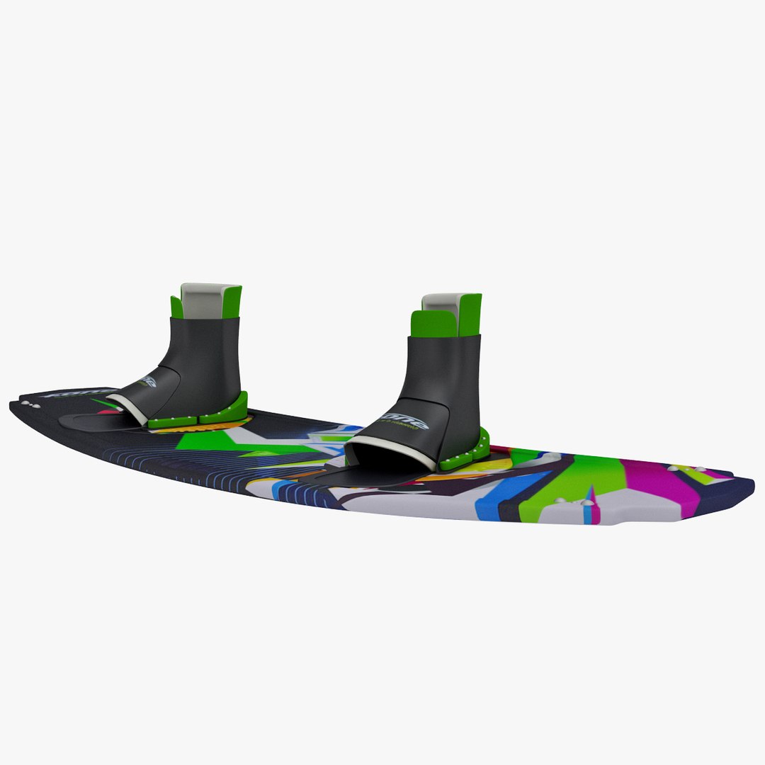 3d kiteboard board model
