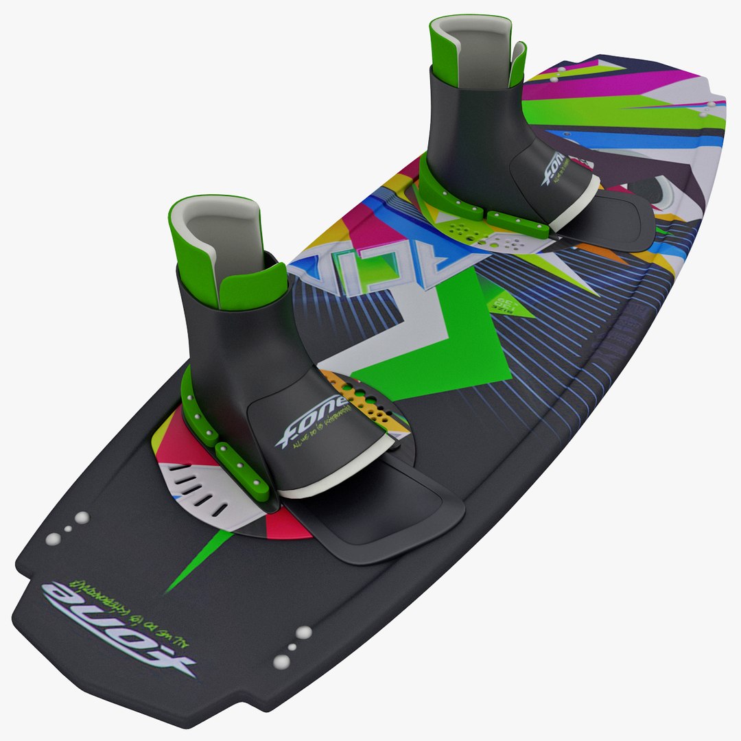 3d kiteboard board model