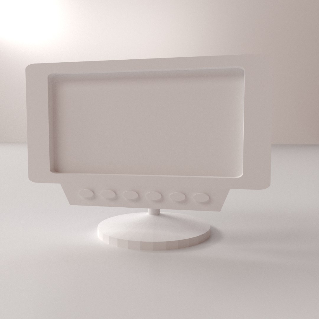 Lcd Monitor Model - TurboSquid 1541954
