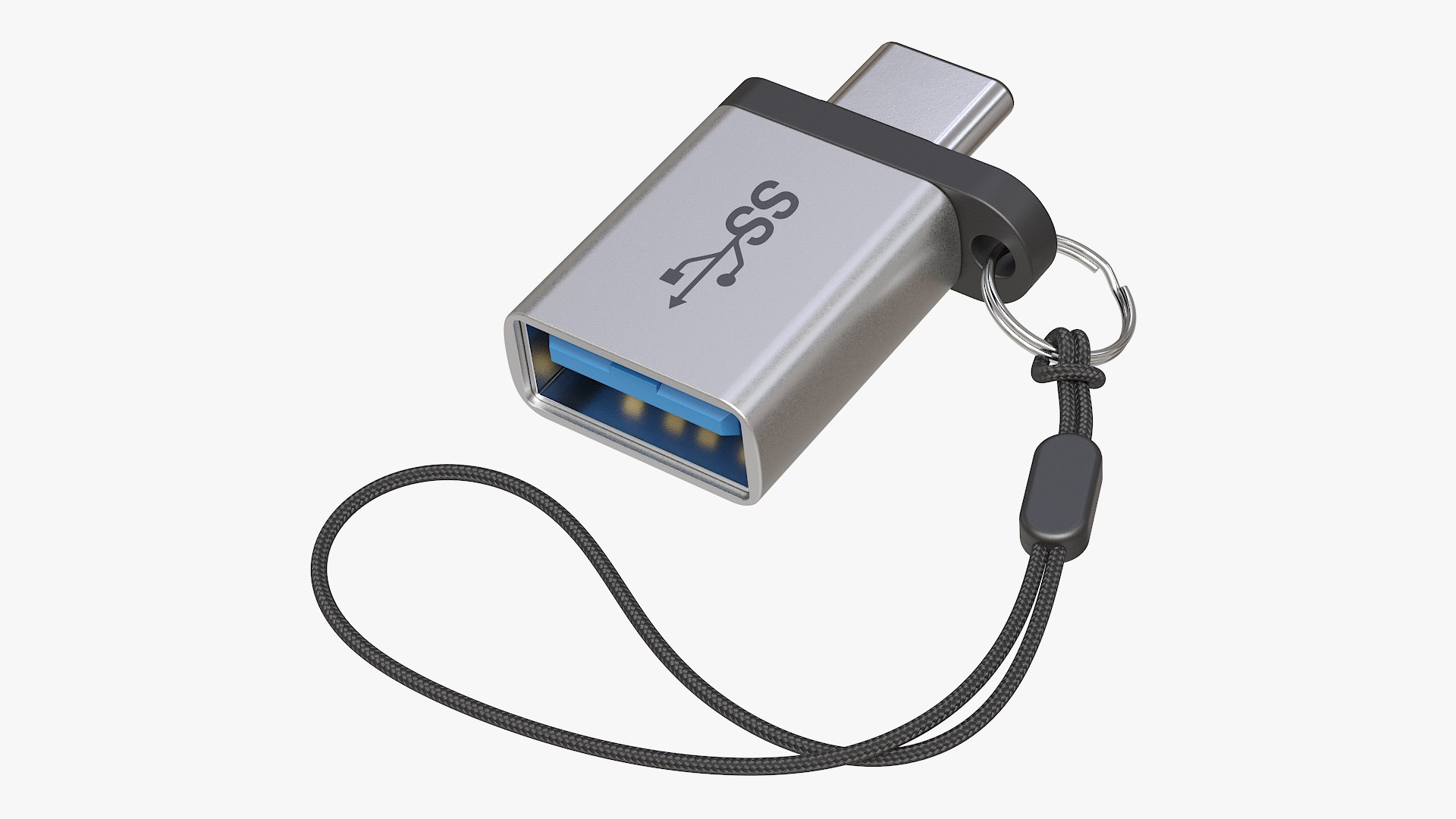 USB C To USB 3 Pendant 3D Model - TurboSquid 2277801