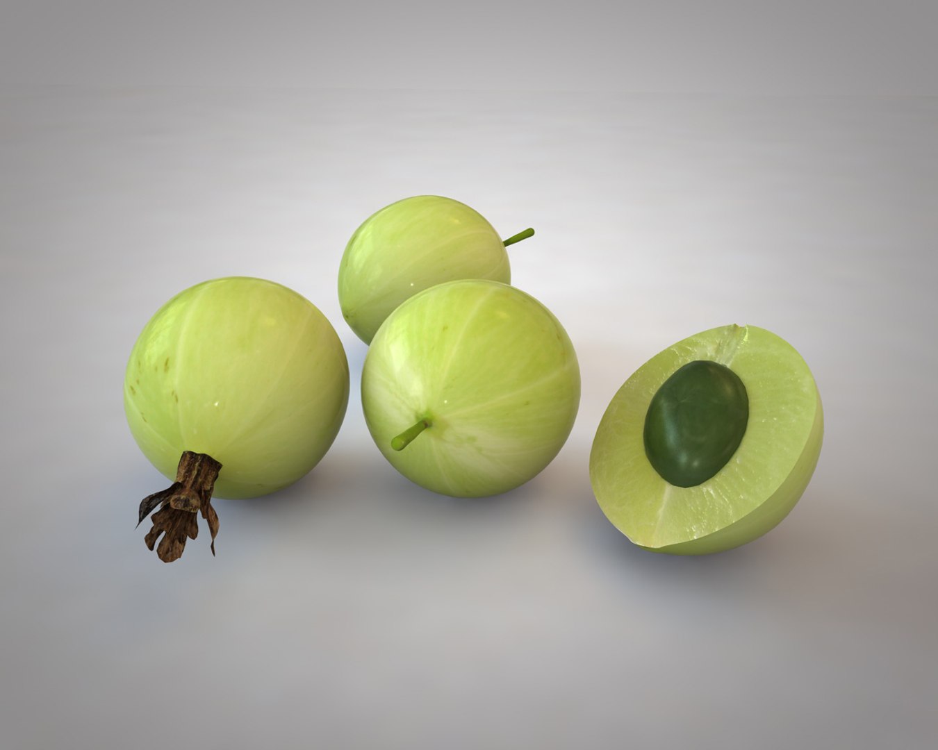 3D Fruits Model - TurboSquid 1541207