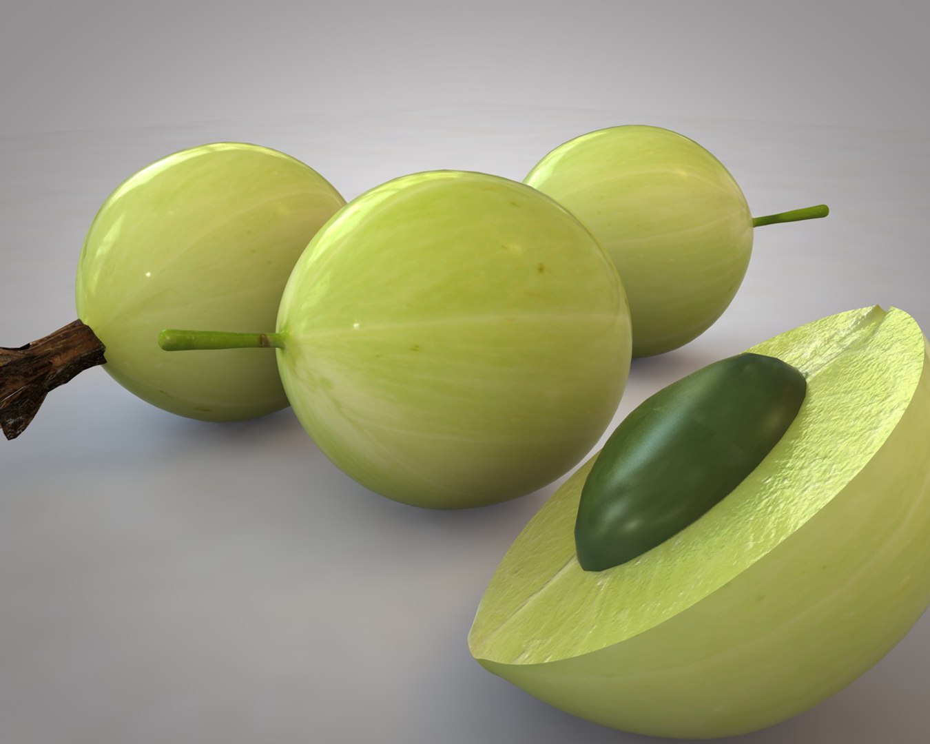 3D Fruits Model - TurboSquid 1541207