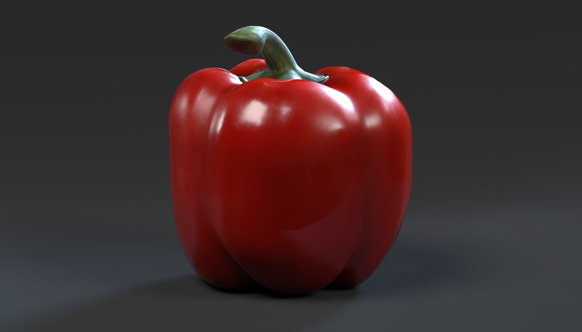 capsicum paprika 3d model