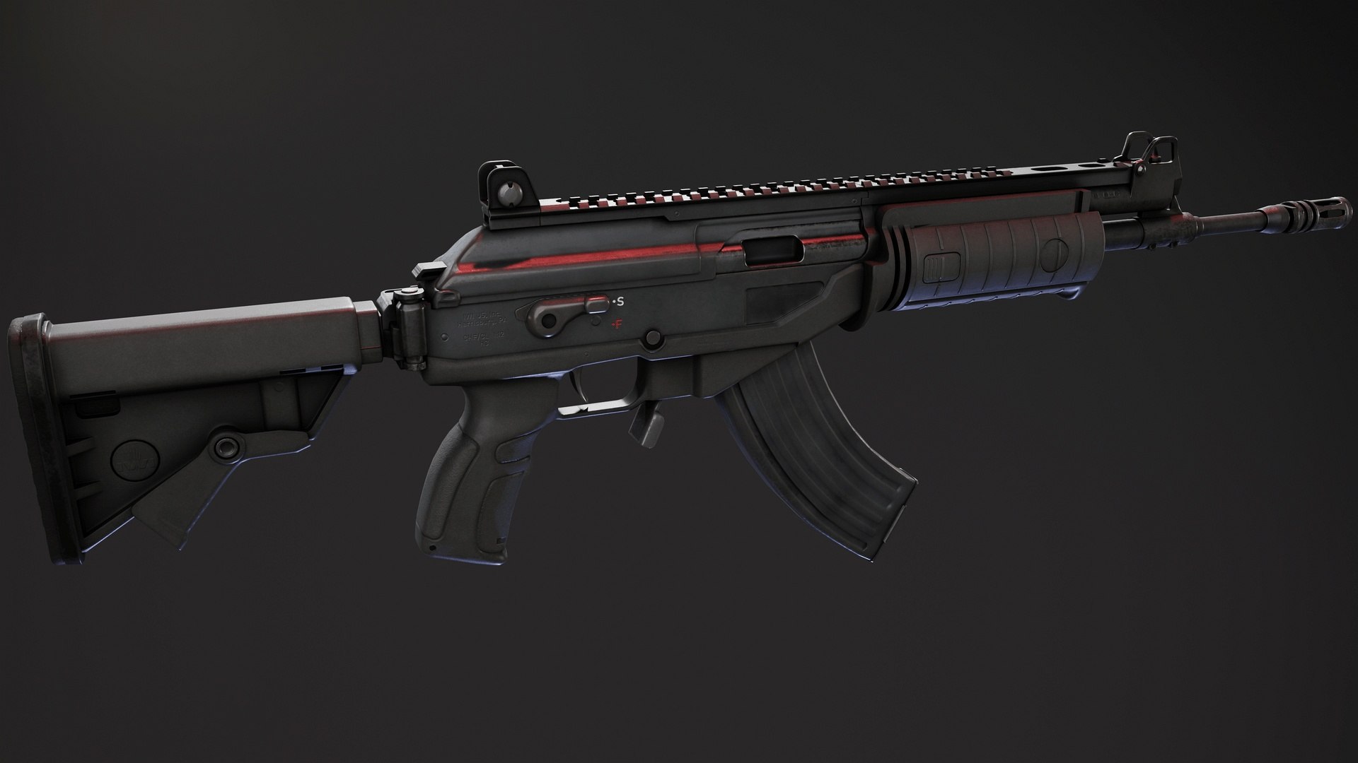 3D Galil Ace 31 Model - TurboSquid 1908007
