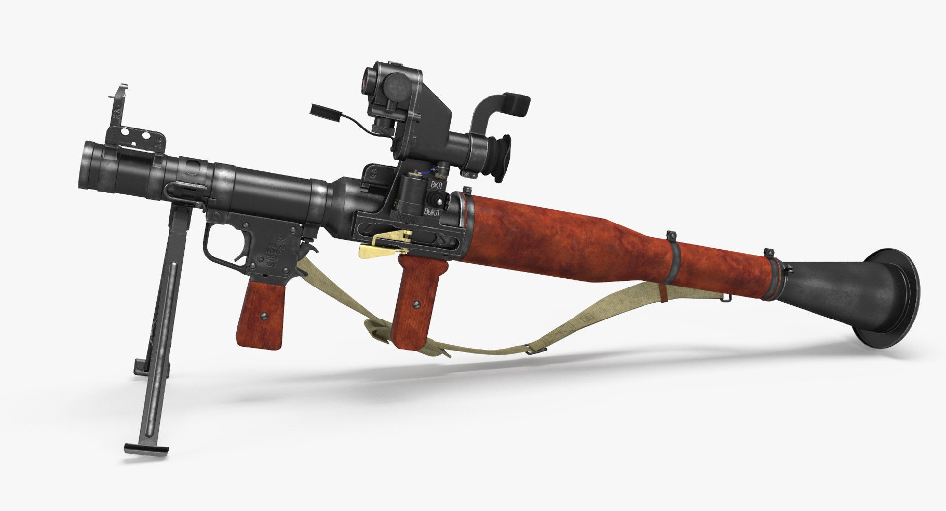 Rpg-7 Grenade Launcher 3D Model - TurboSquid 1216680