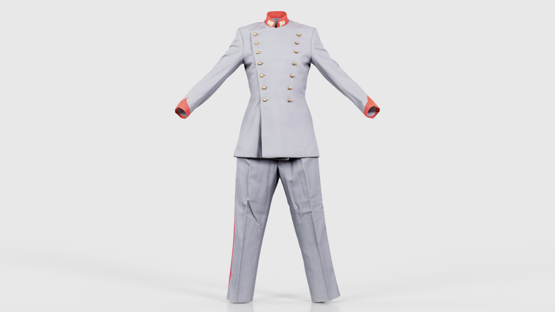 3D Conductor Uniform Remastered Model - TurboSquid 2360001
