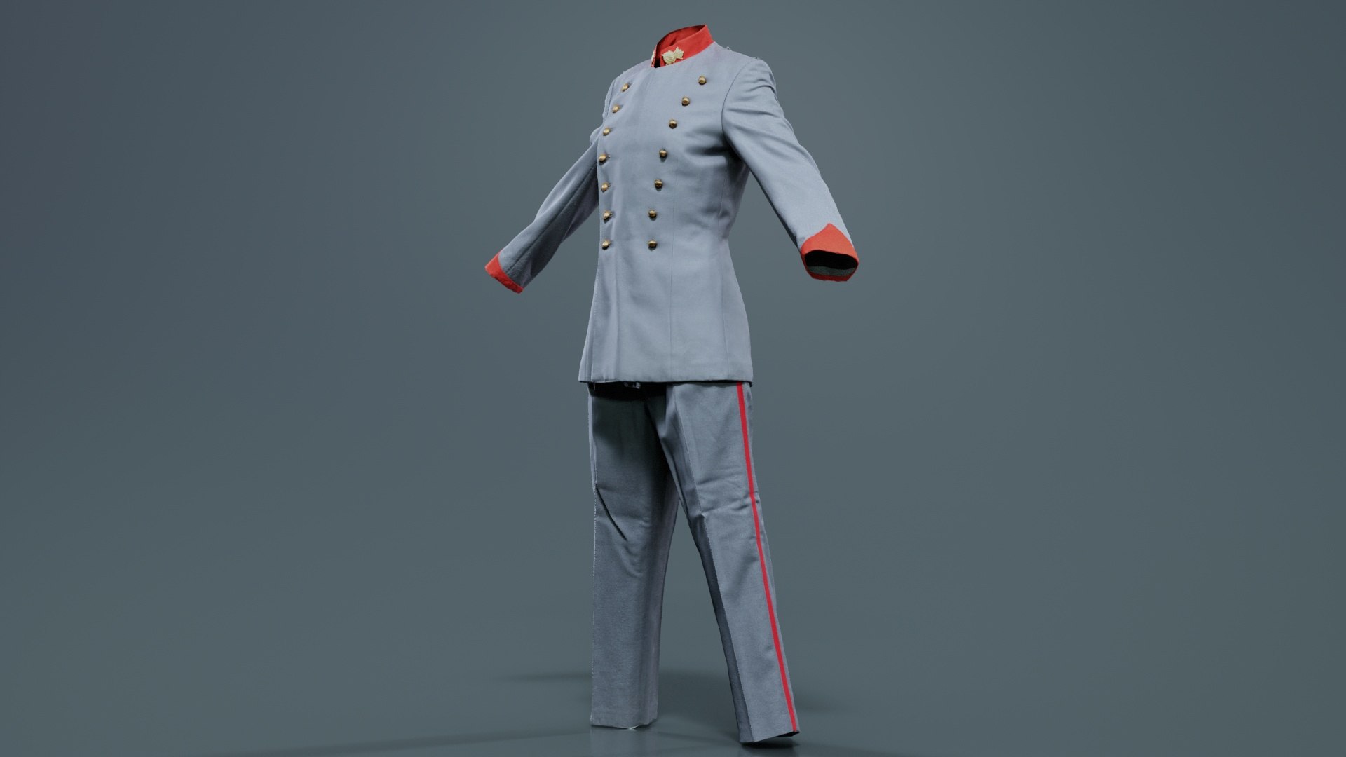 3D Conductor Uniform Remastered Model - TurboSquid 2360001