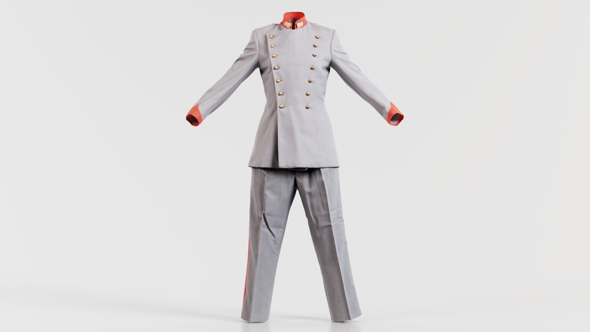 3D Conductor Uniform Remastered Model - TurboSquid 2360001