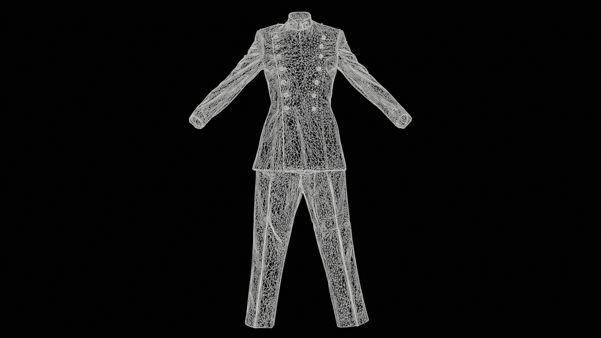 3D Conductor Uniform Remastered Model - TurboSquid 2360001