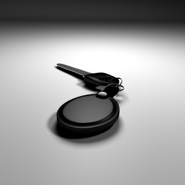 3d car key model
