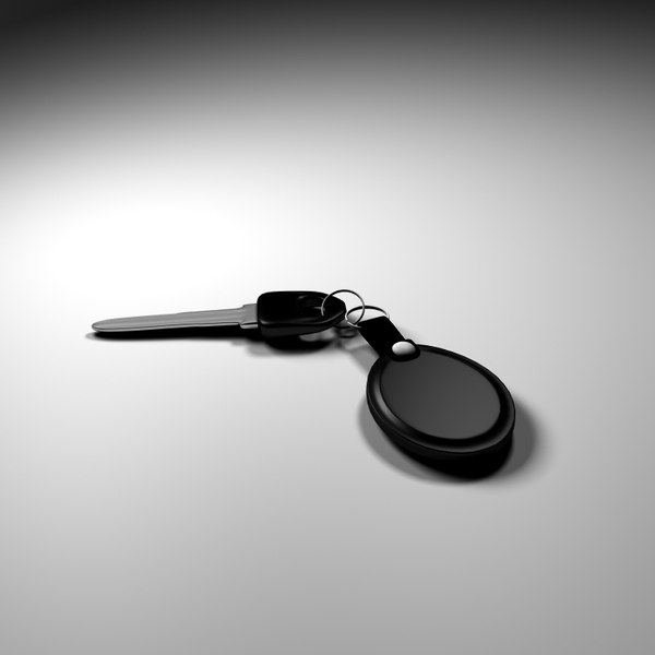 3d car key model