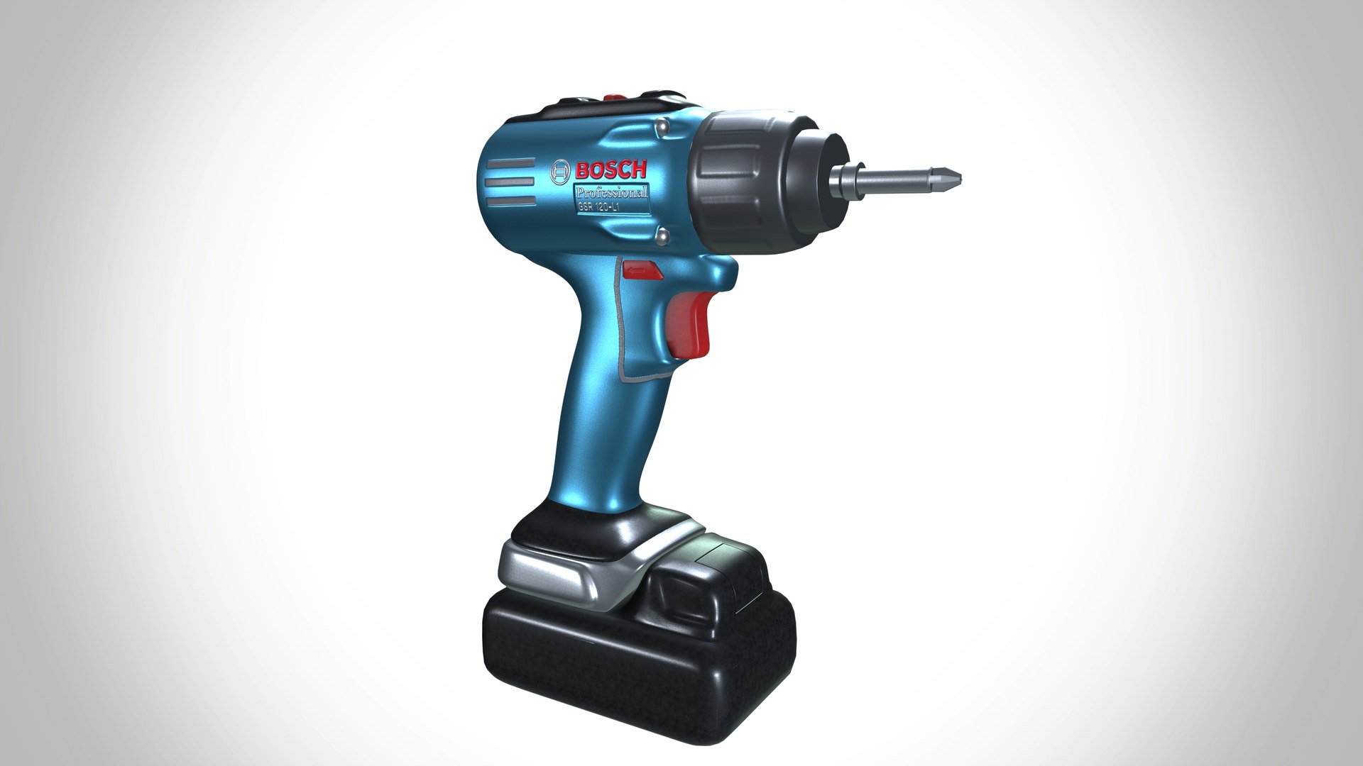 Screwdriver Gun 3D Model - TurboSquid 2256038