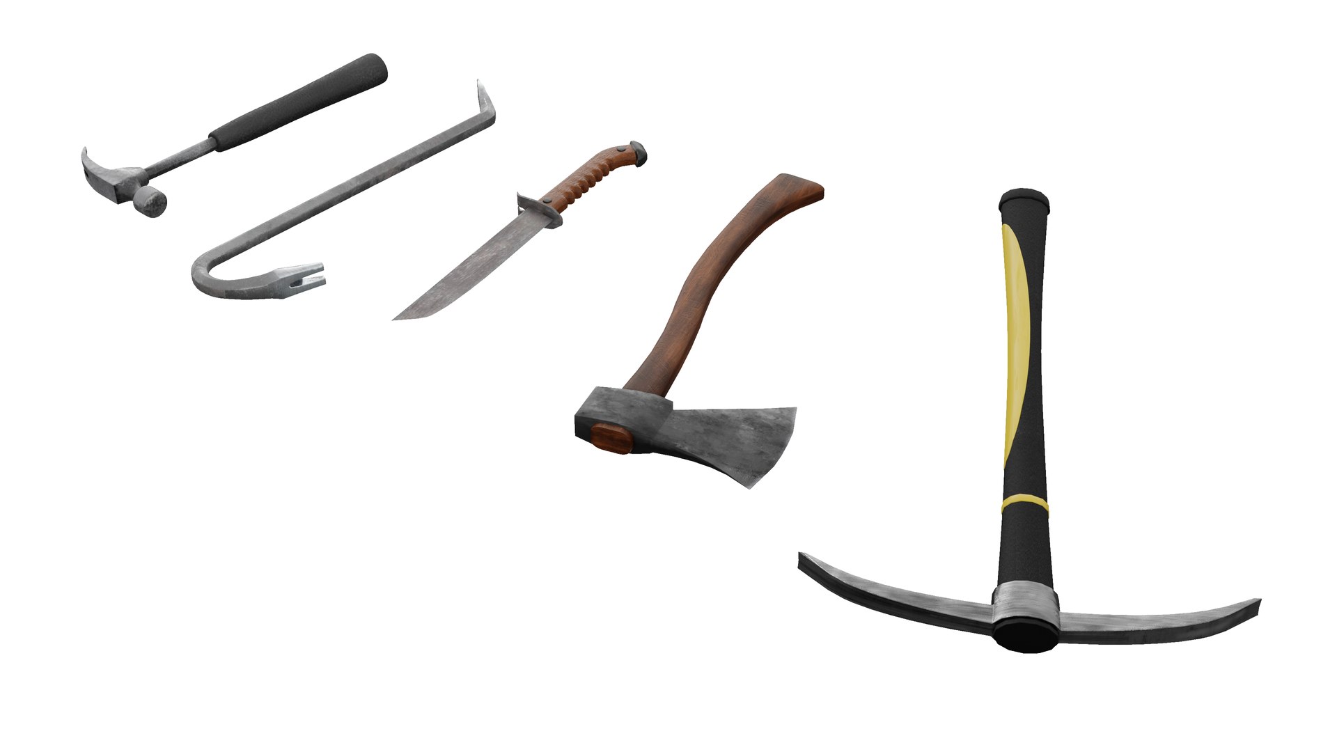 3D Melee Pack - TurboSquid 2062082