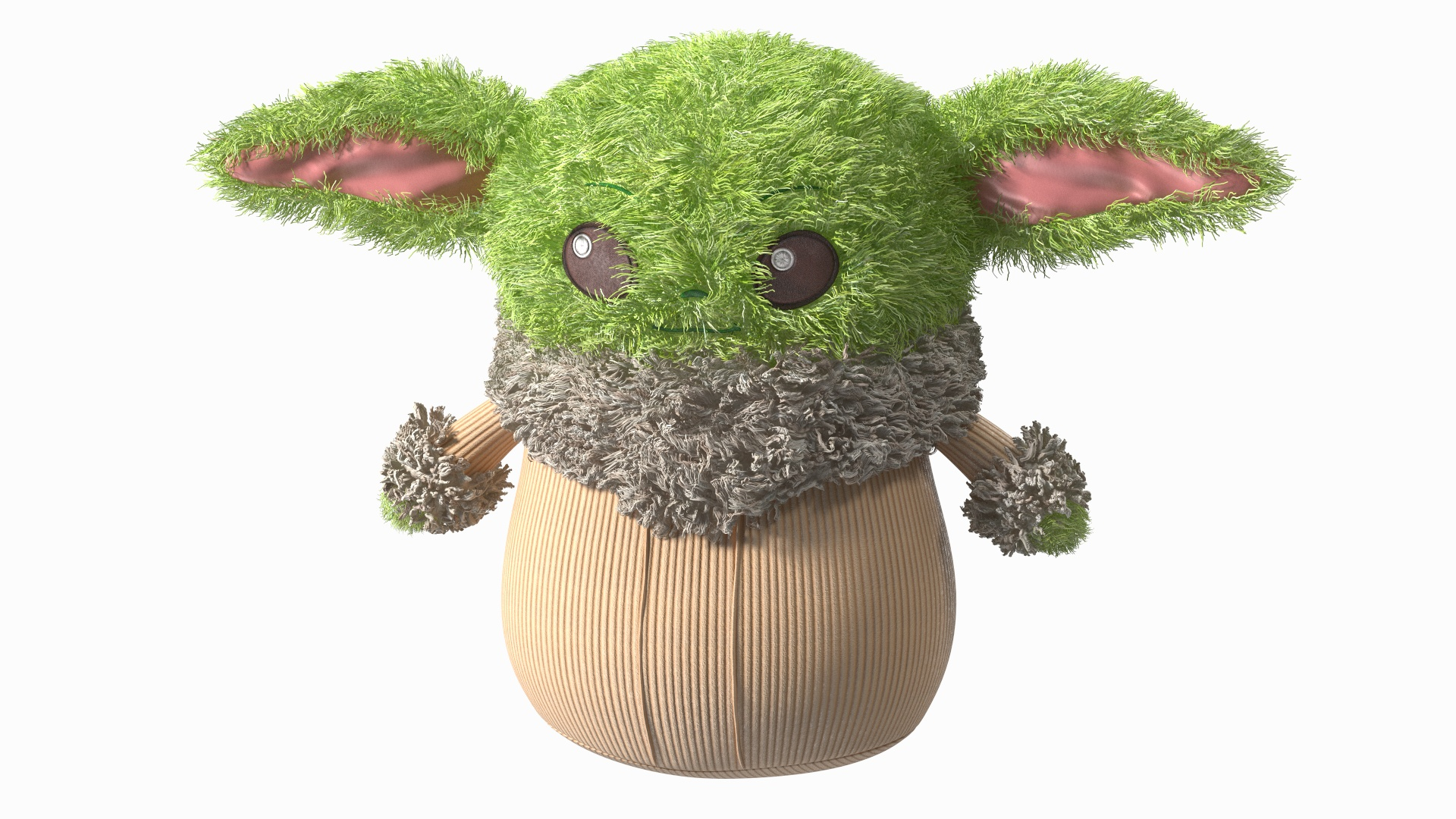 Grogu Star Wars Plush Toy 3D - TurboSquid 2092957