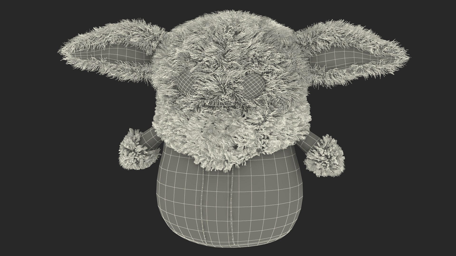 Grogu Star Wars Plush Toy 3D - TurboSquid 2092957