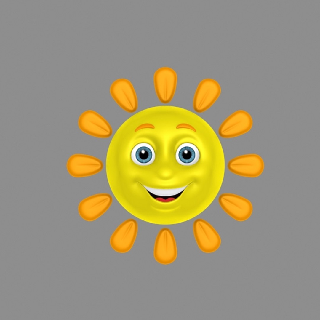 Cool Cartoon Sun Max