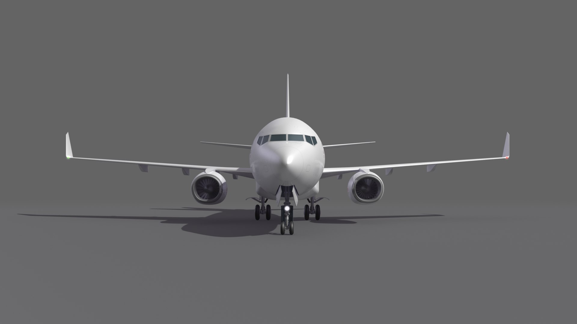 3D generic white airplane aircraft model - TurboSquid 1471608