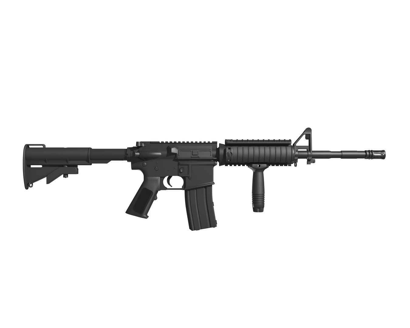 3D M4A1 Rifle - TurboSquid 2215664