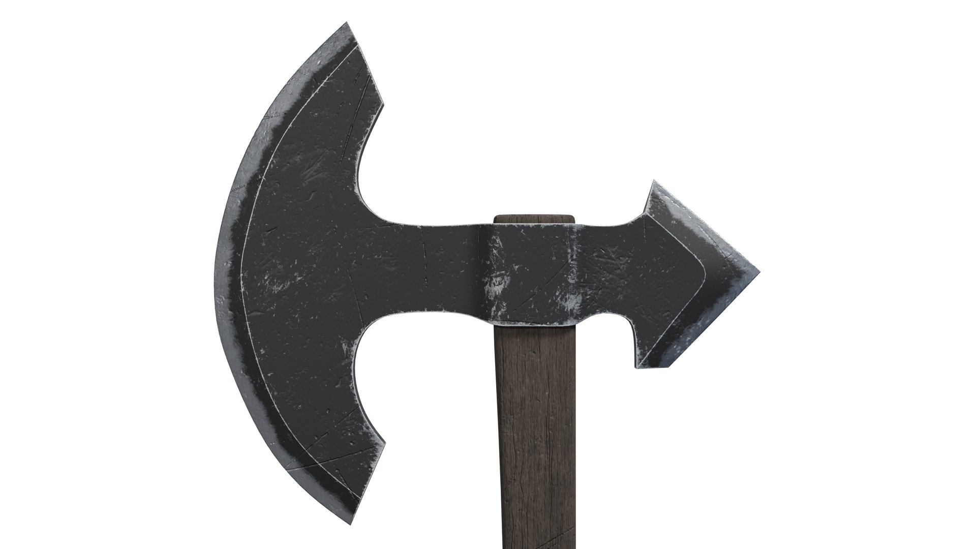 Medieval Battle Axe And Shield 3D - TurboSquid 2429226