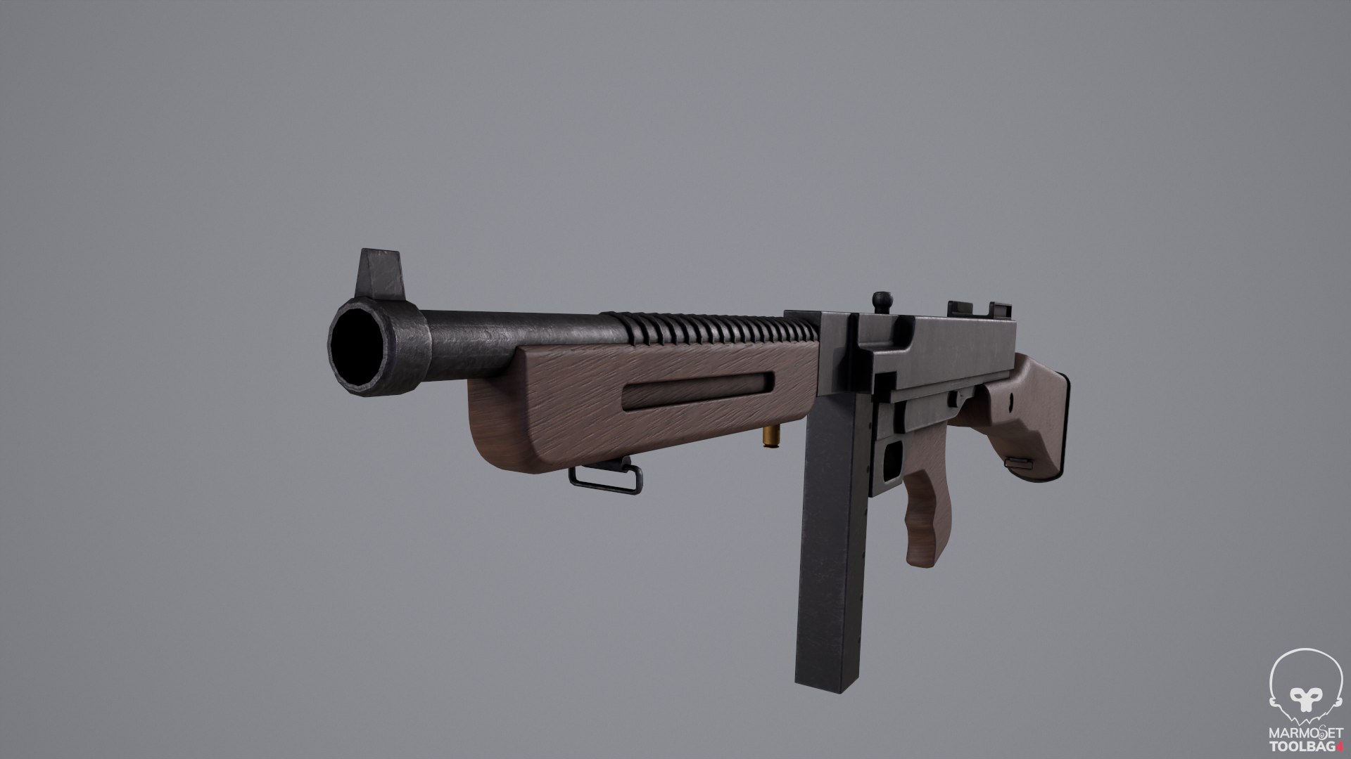 WW2 Machine gun 3D model - TurboSquid 2004875