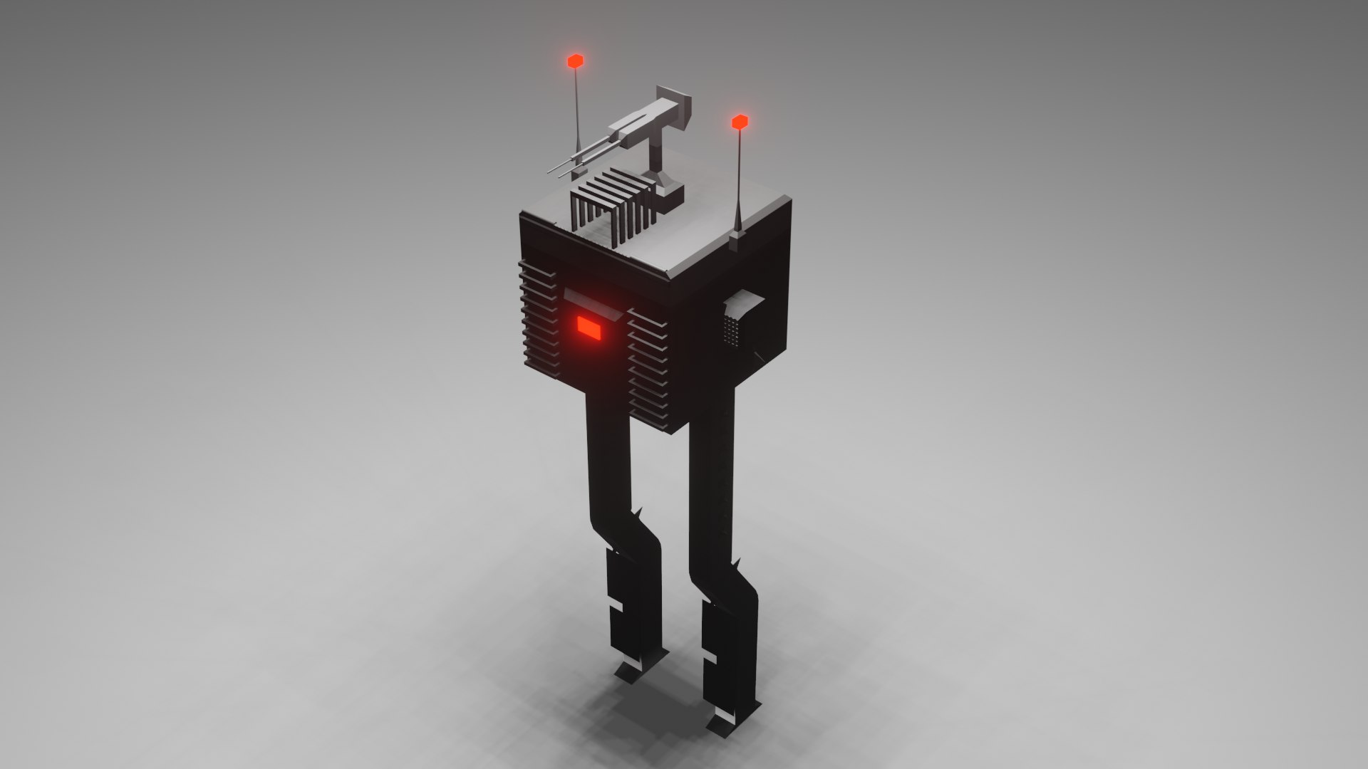 3D Model Low Poly Robot - TurboSquid 1996090