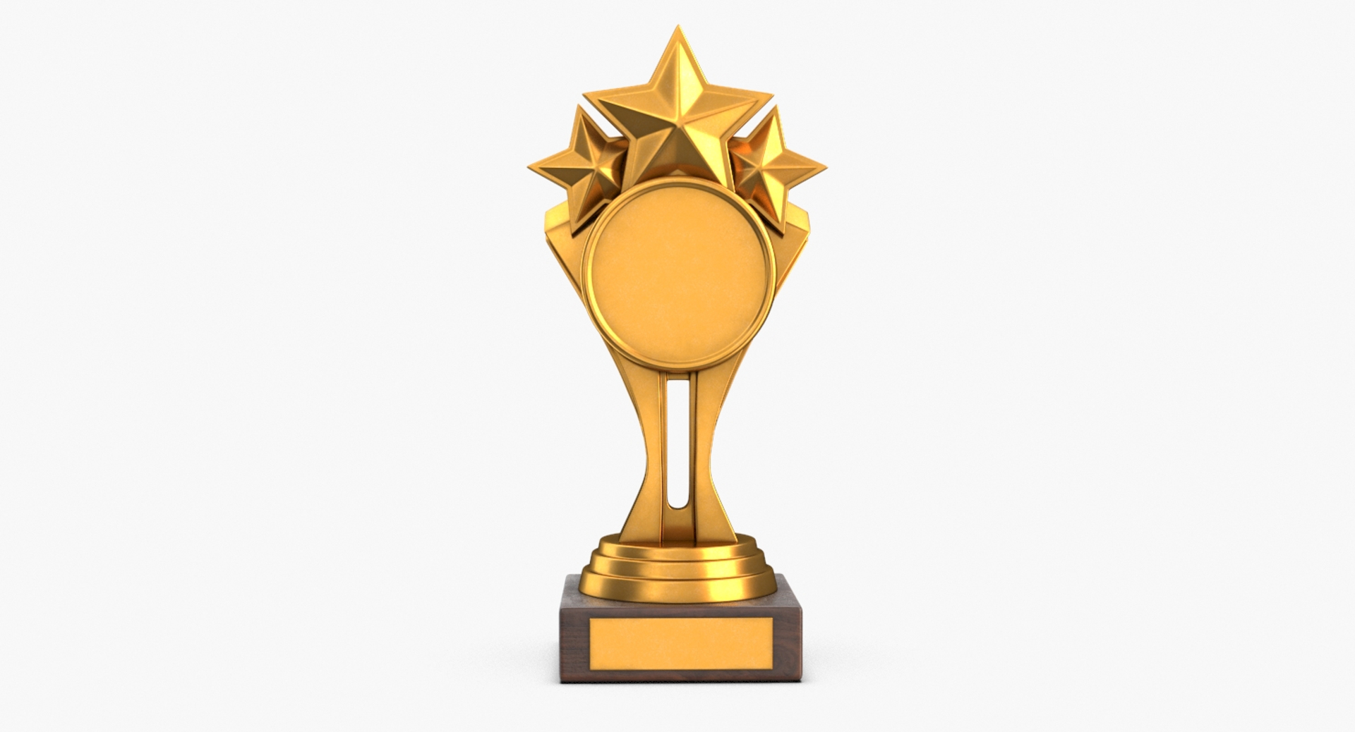 Gold Trophy 7 3D Model - TurboSquid 1415352
