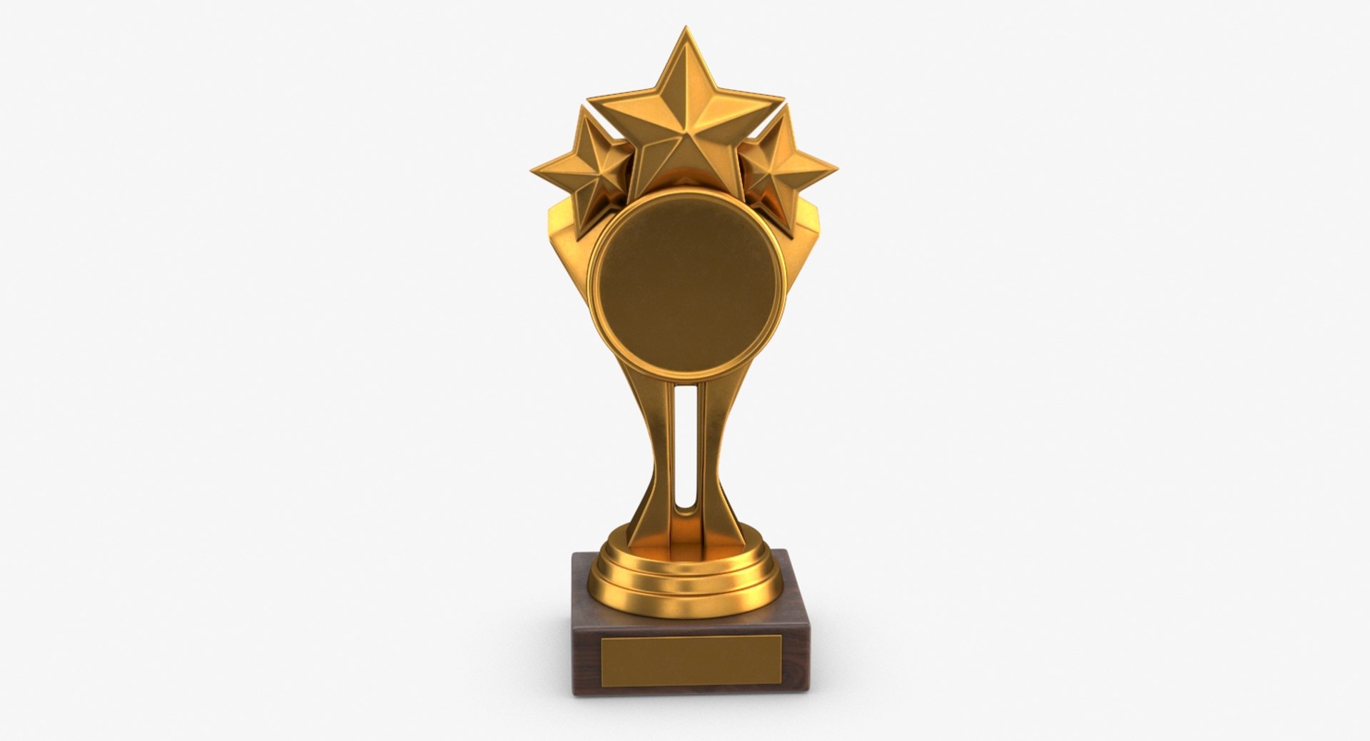 Gold Trophy 7 3D Model - TurboSquid 1415352