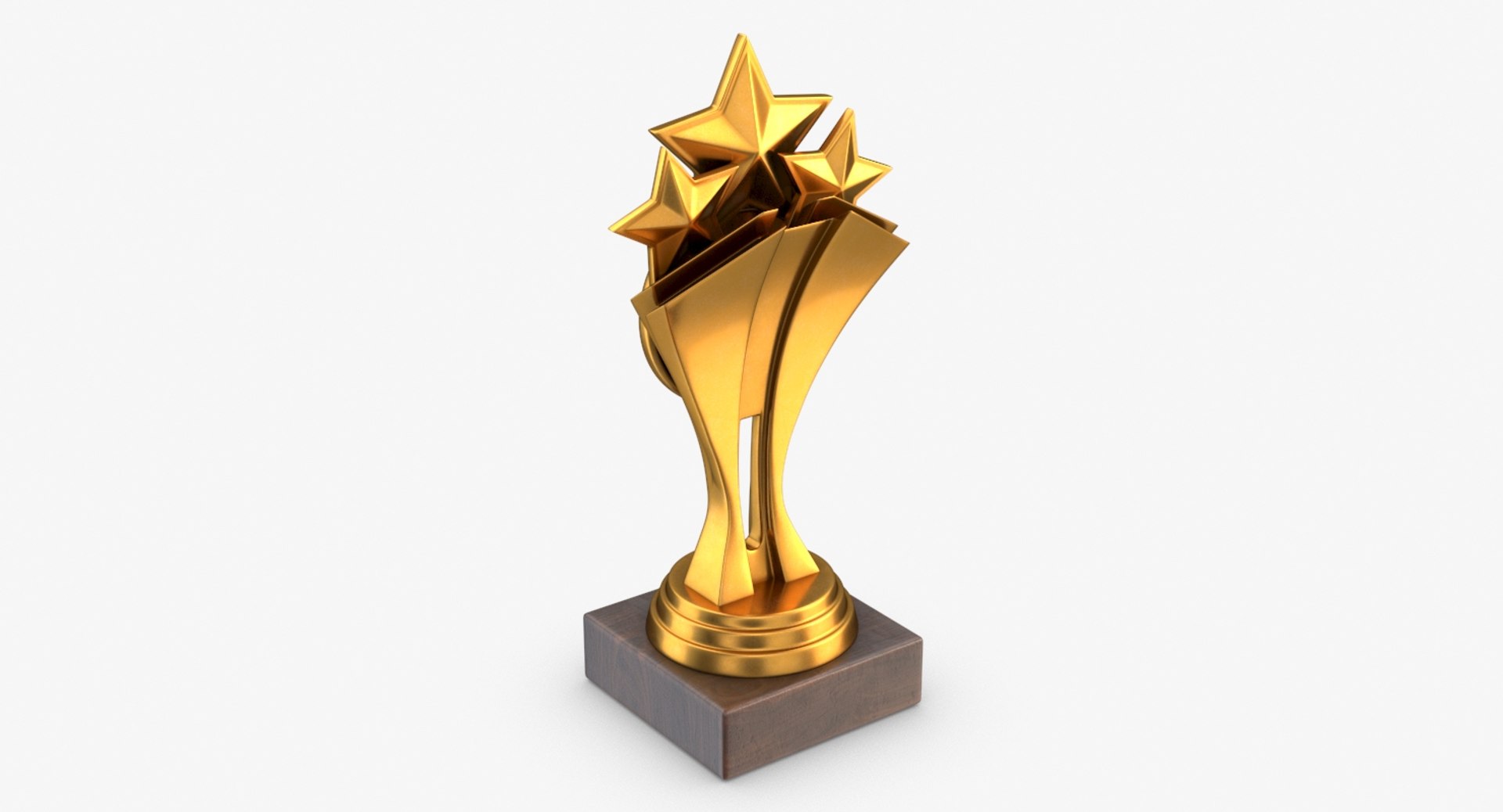 Gold Trophy 7 3D Model - TurboSquid 1415352