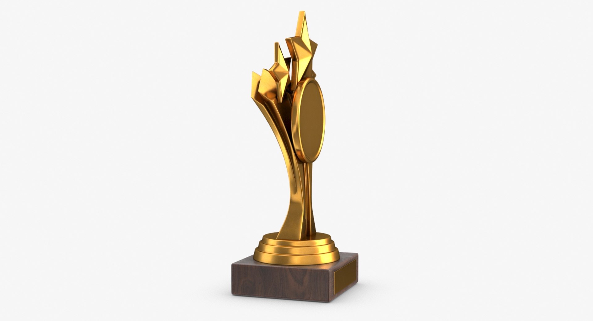 Gold Trophy 7 3D Model - TurboSquid 1415352