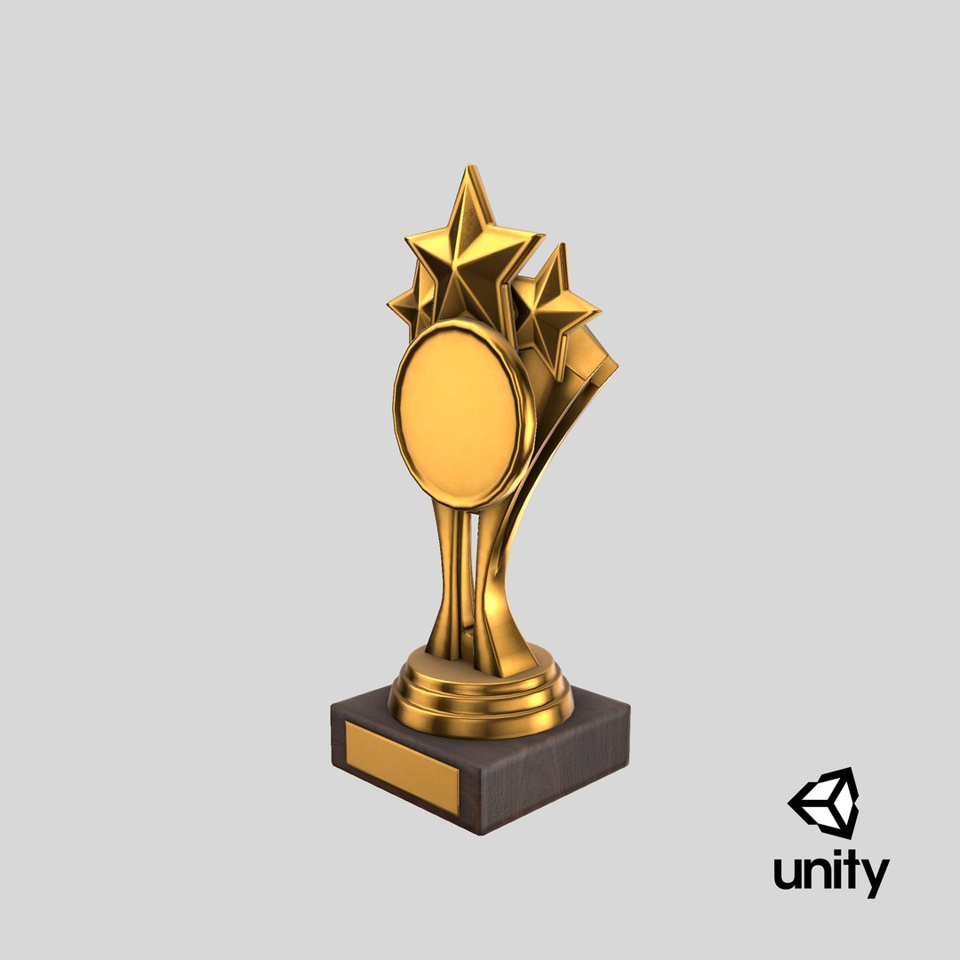 Gold Trophy 7 3D Model - TurboSquid 1415352