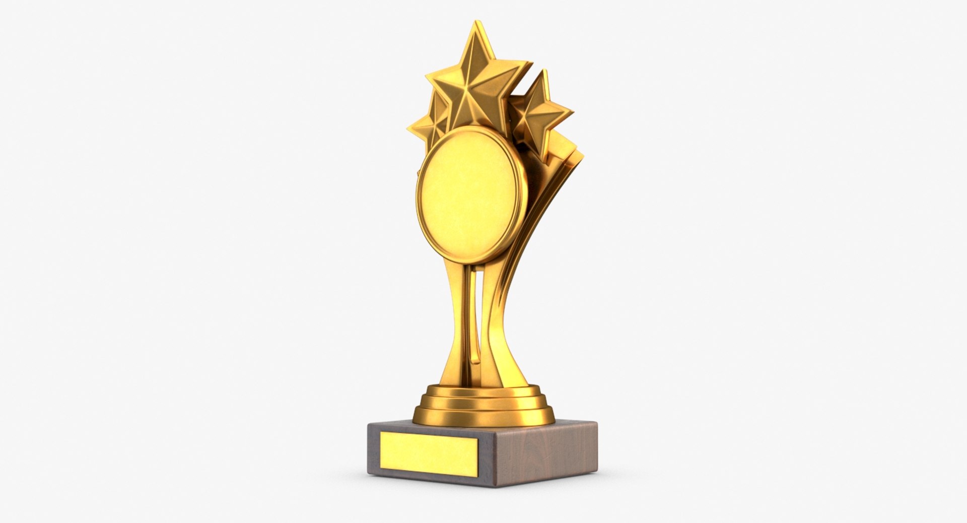 Gold Trophy 7 3D Model - TurboSquid 1415352