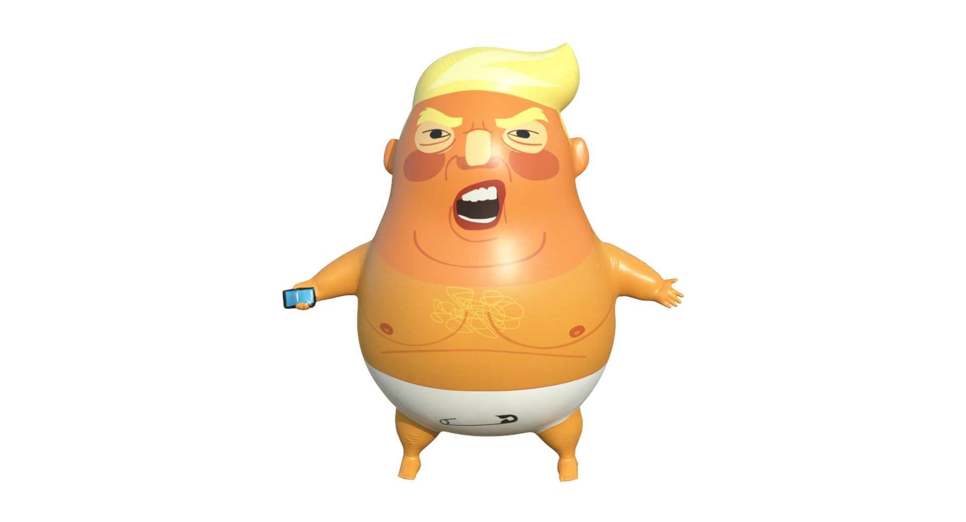 Balloon Trump Baby 3D Model - TurboSquid 1307969