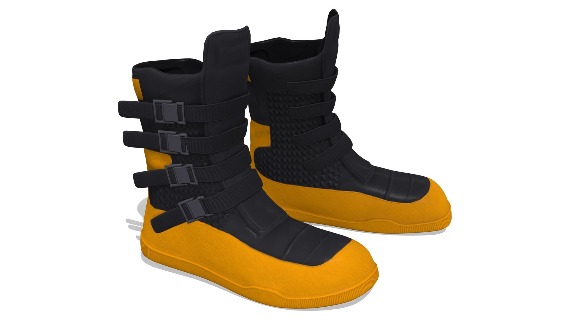 Urban Boots model - TurboSquid 2073564