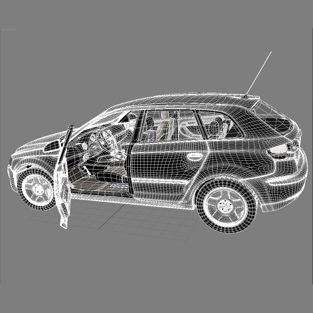 3d Audi A3 Model