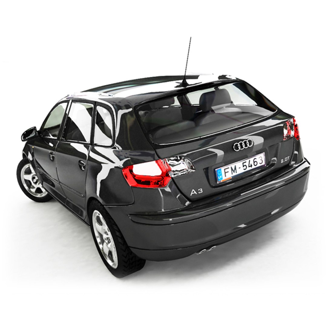 3d Audi A3 Model