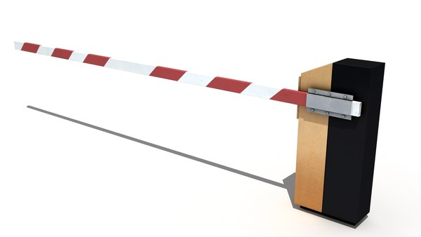 3d model road security elements pack