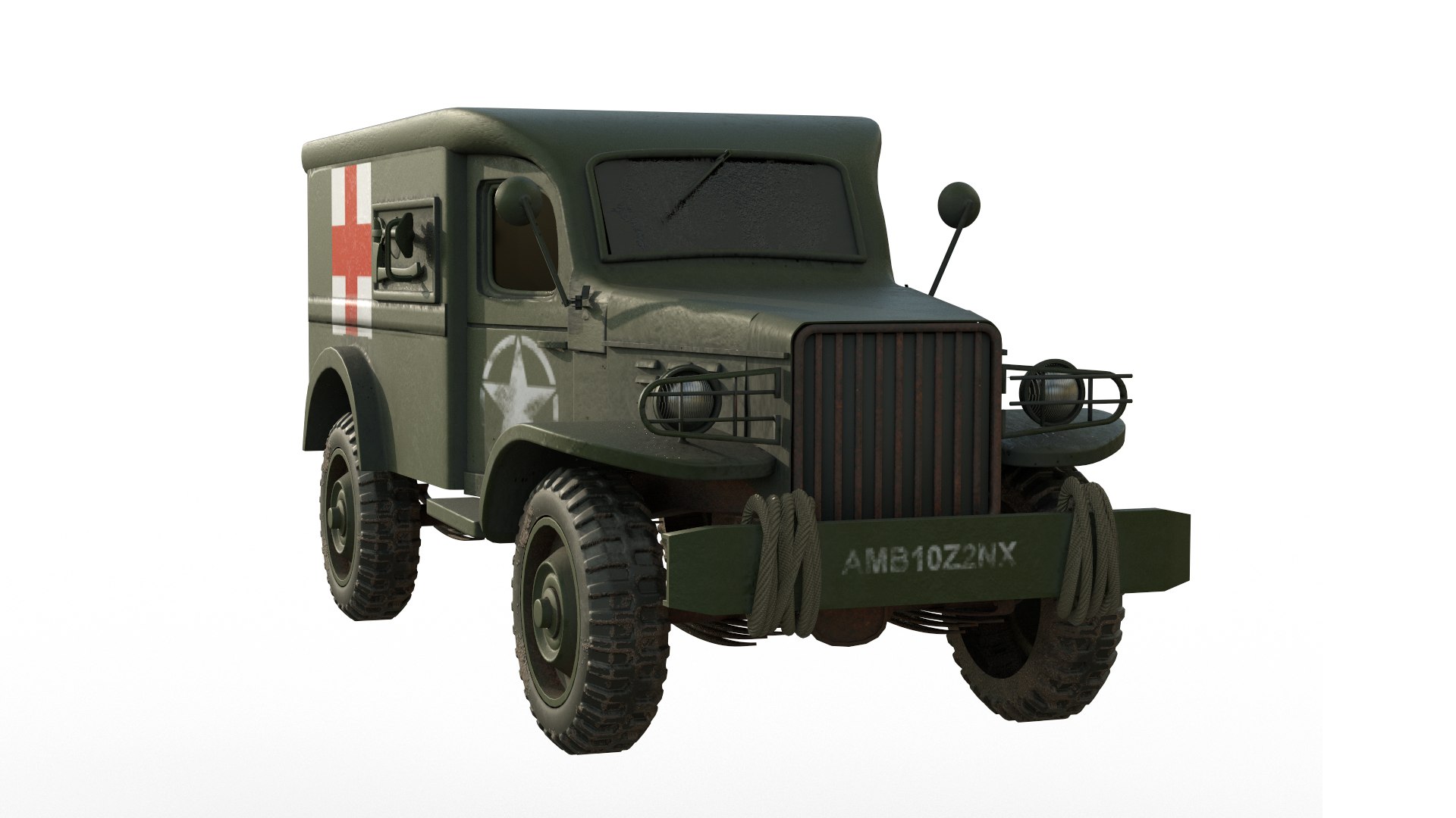 3D army truck and army jeep model - TurboSquid 2020089