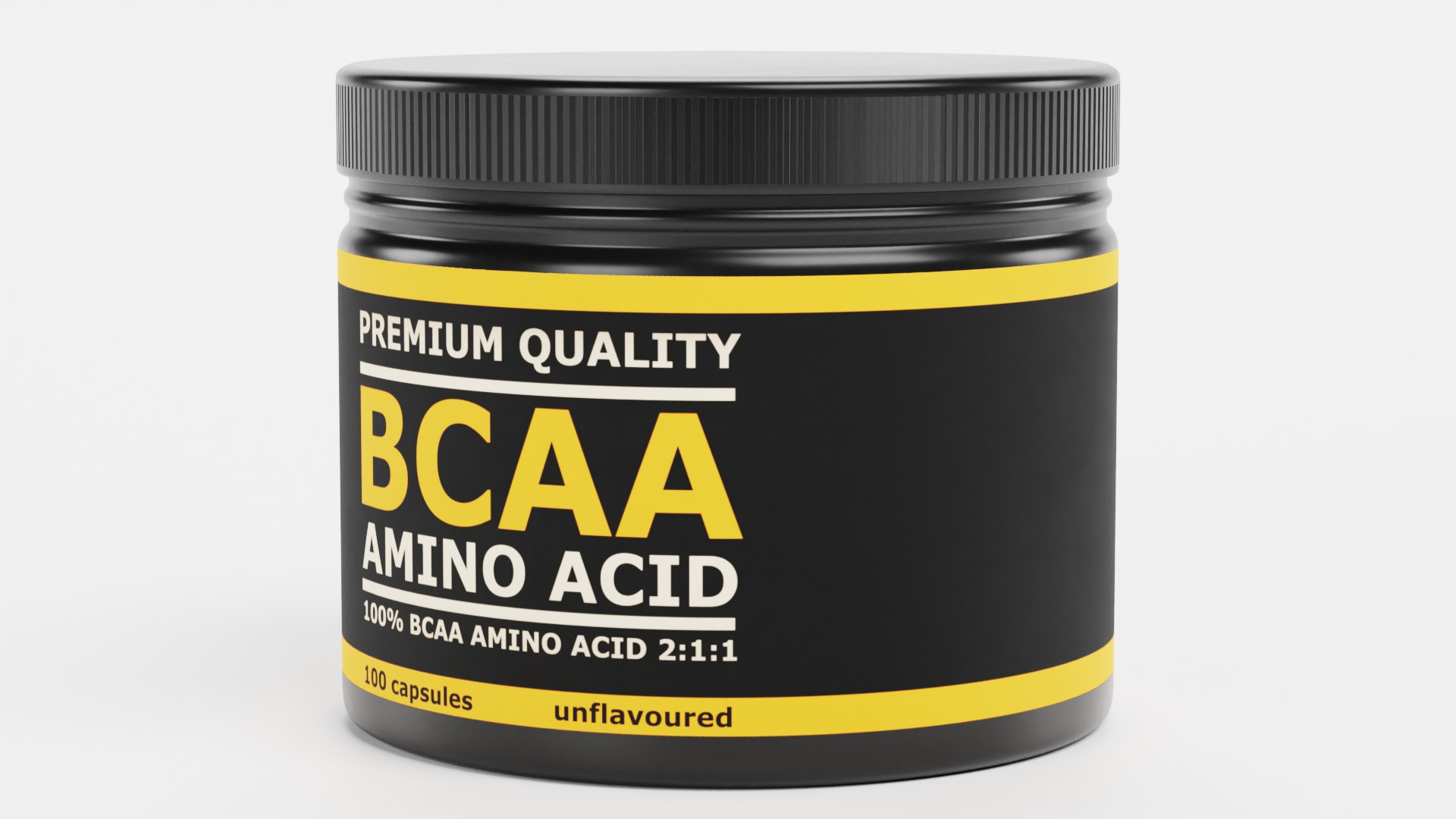 3D BCAA Model - TurboSquid 2082096