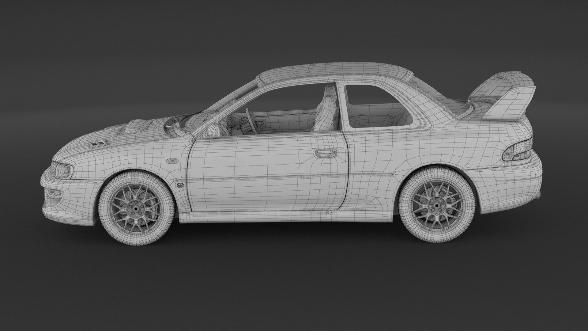 Subaru Impreza Sti 3D Model - TurboSquid 1647036