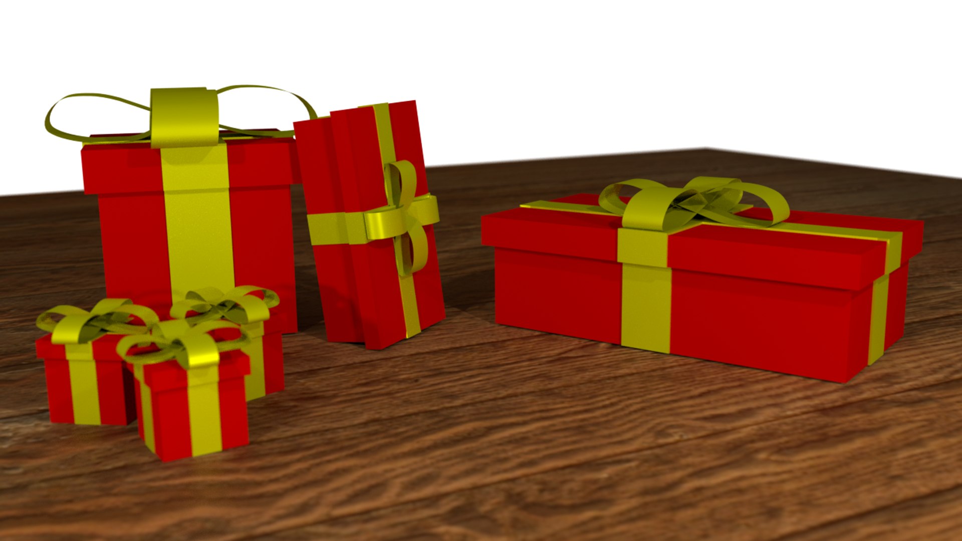 3D Model Gift Package - TurboSquid 1217052
